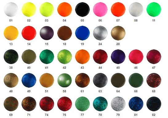 Pro Tec Classic Powder Paints 2oz – Easy Kasting